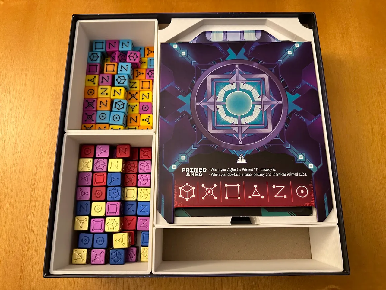Tesseract board game insert by Hextra | Download free STL model ...