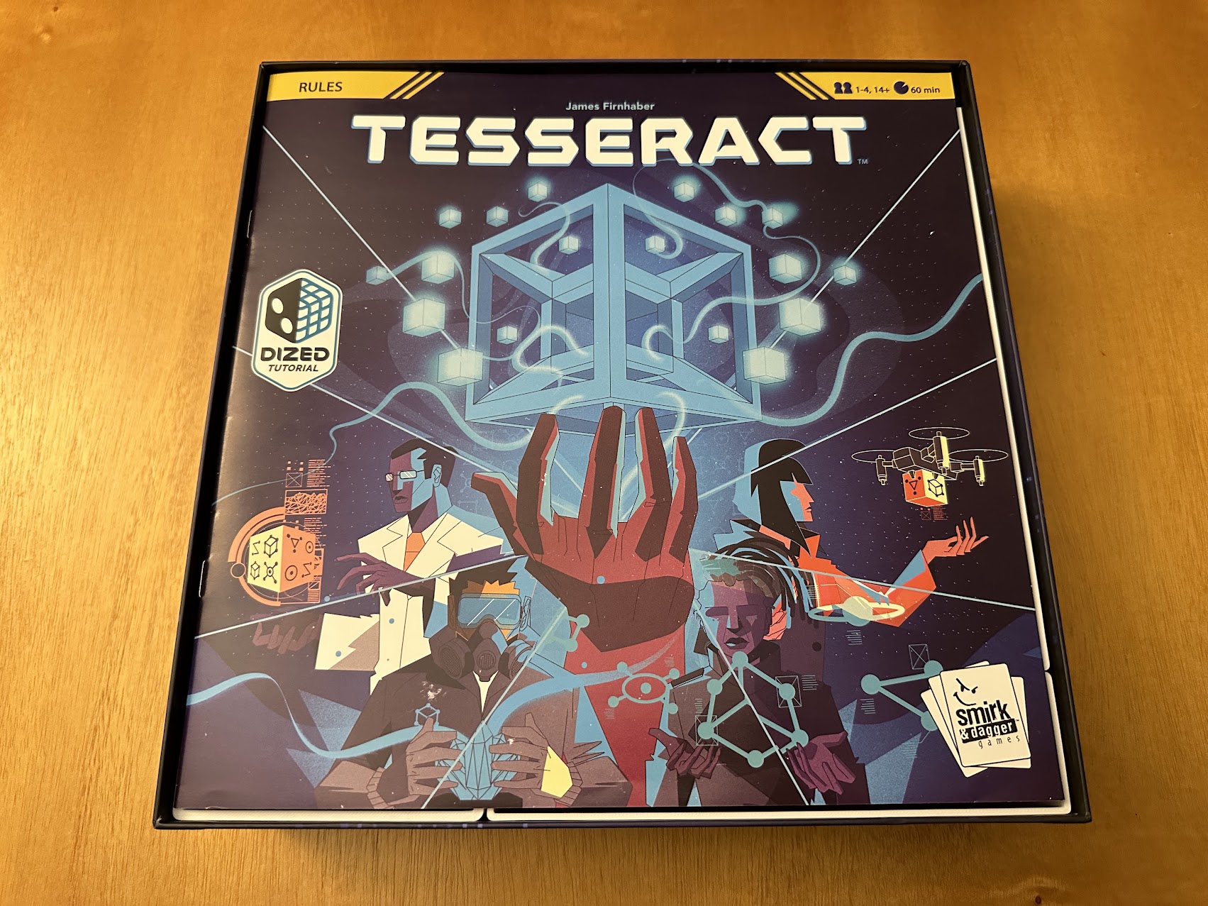 Tesseract board game insert by Hextra | Download free STL model ...