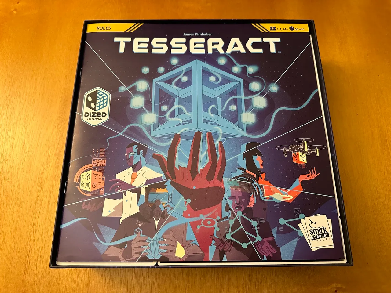 Tesseract board game insert by Hextra | Download free STL model ...