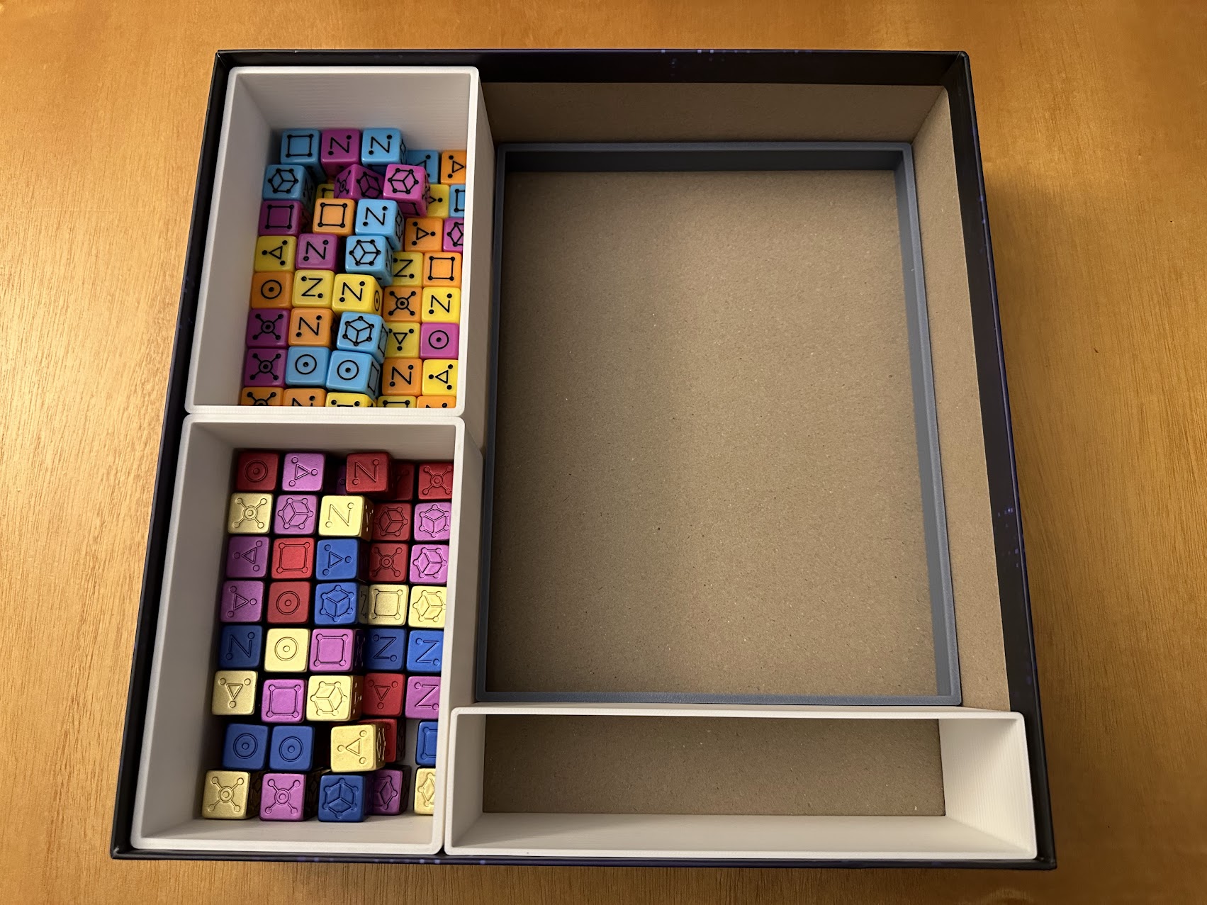 Tesseract board game insert by Hextra | Download free STL model ...