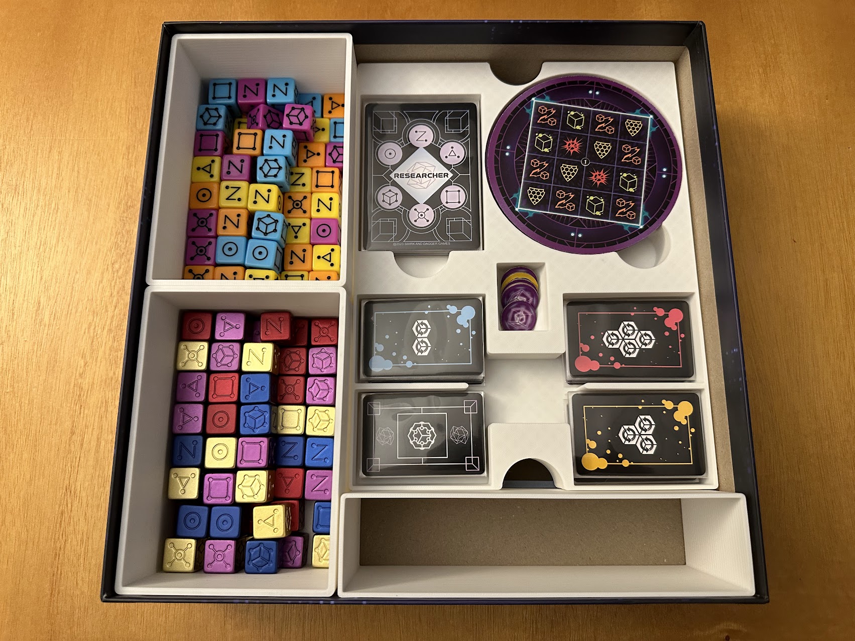 Tesseract board game insert by Hextra | Download free STL model ...