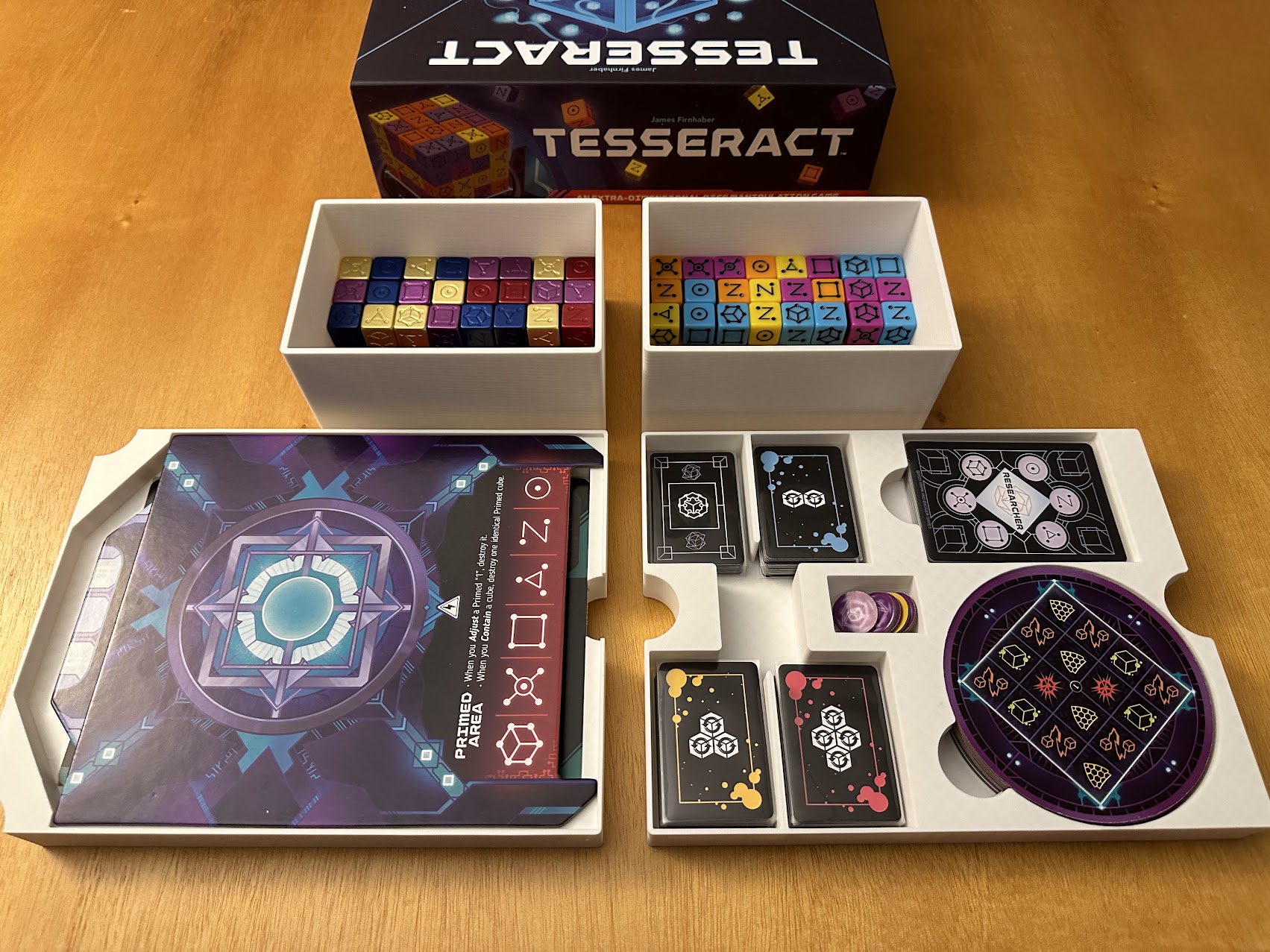 Tesseract board game insert by Hextra | Download free STL model ...