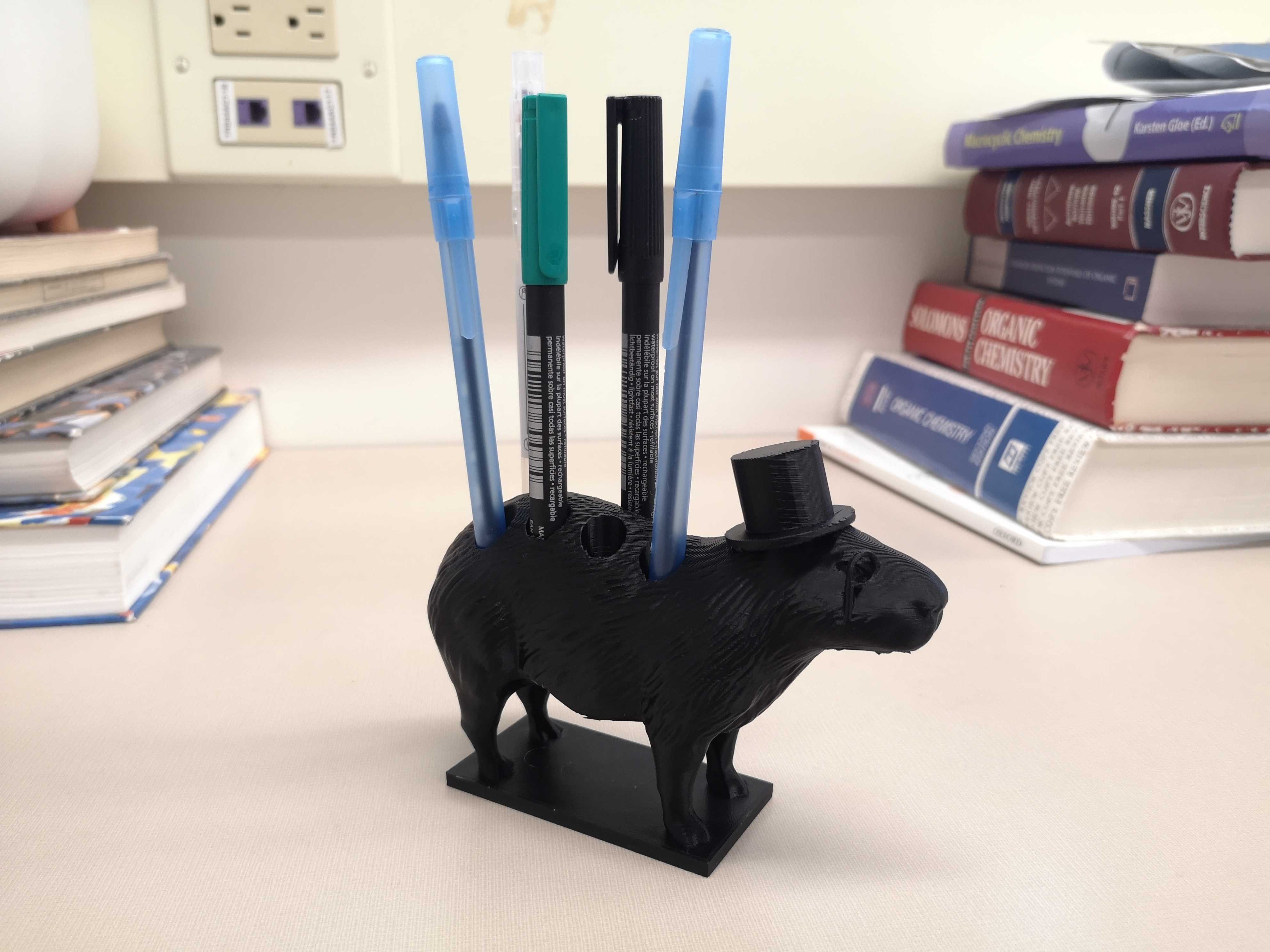 Capybara pen holder por Serge Nader | Descargar modelo STL gratuito ...