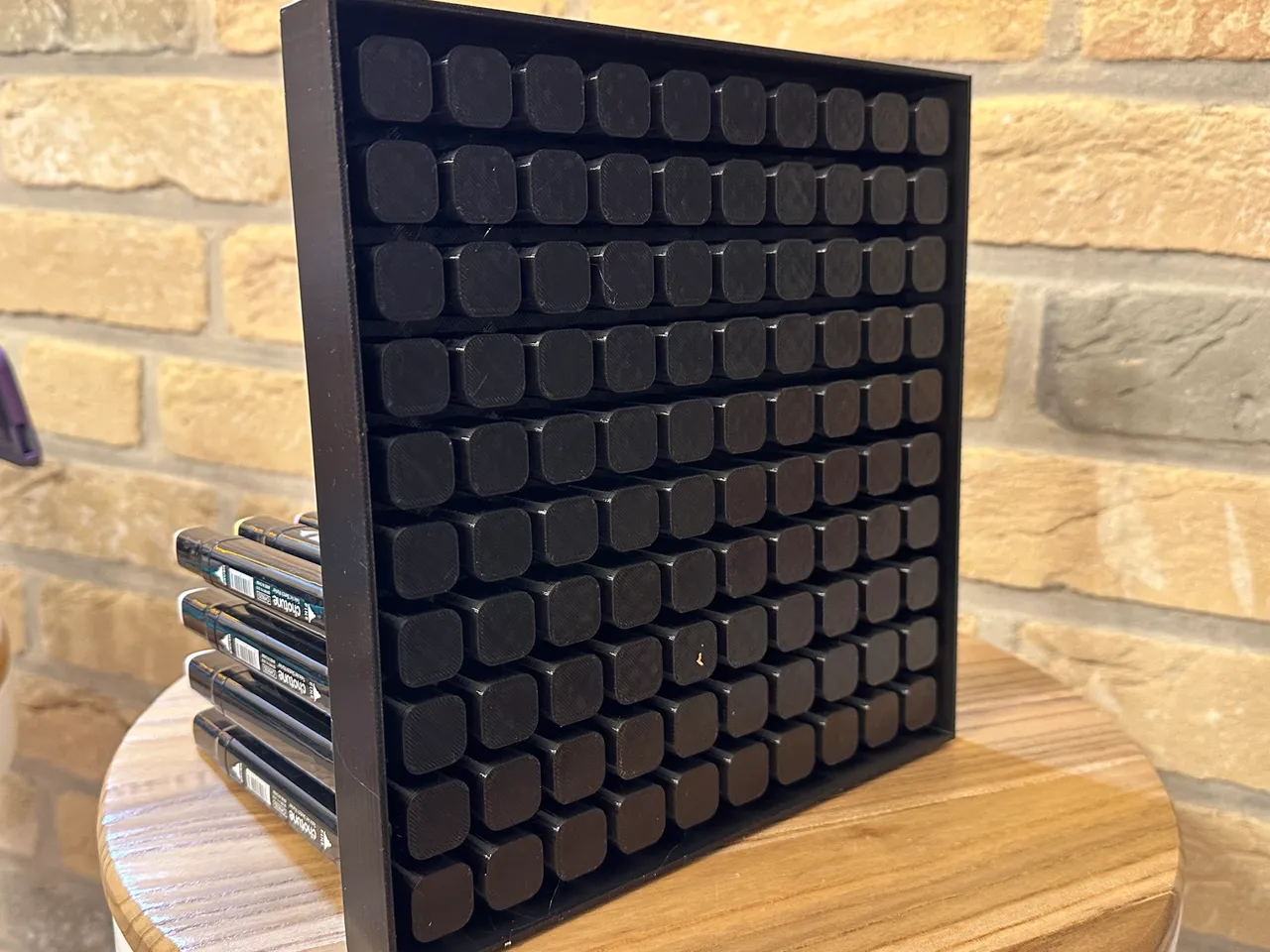 Alcohol Pen Storage Board by JAV3D | Download free STL model ...