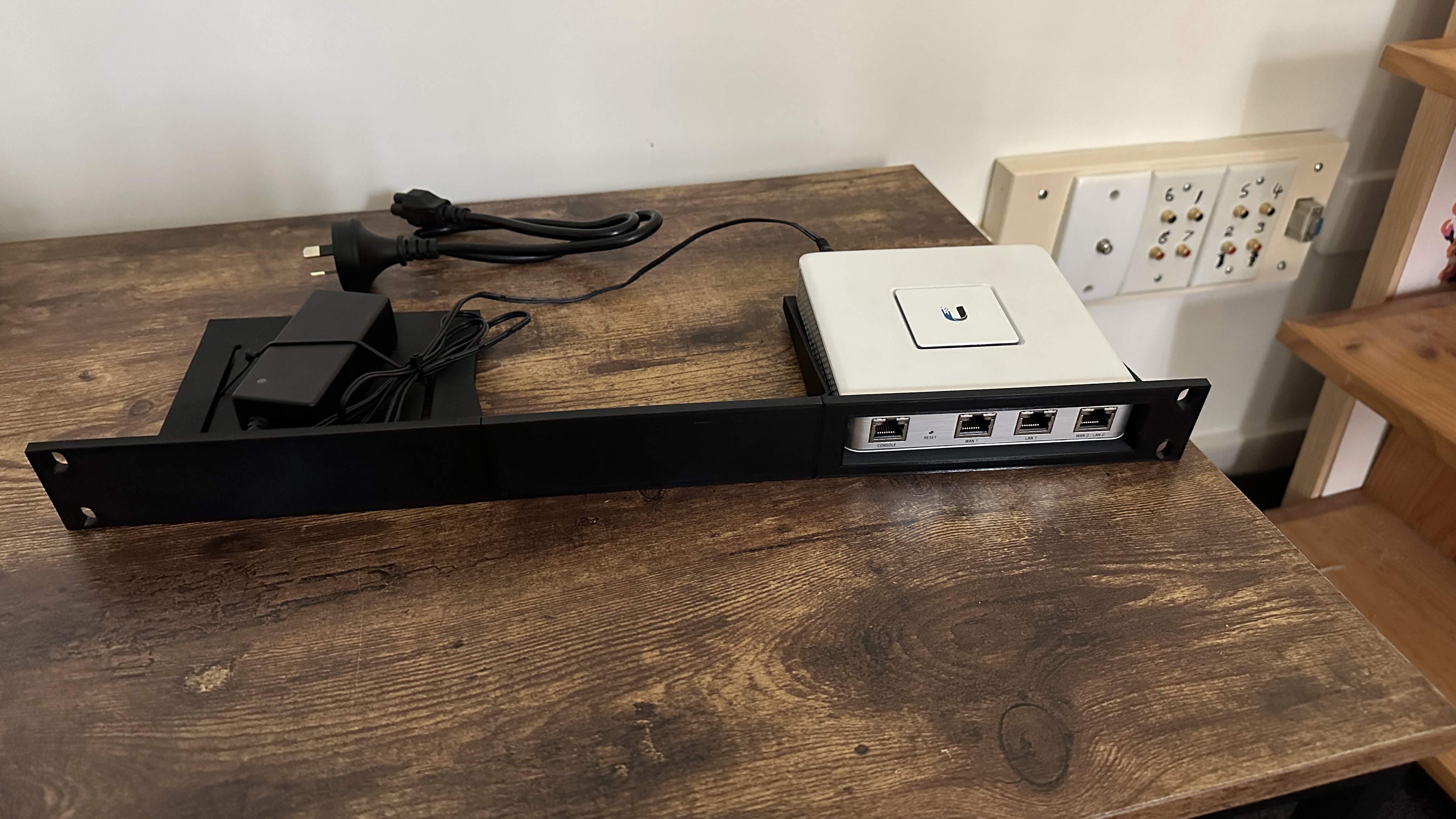 Rackmount kit for Unifi Security Gateway 3P by awestom | Download free ...