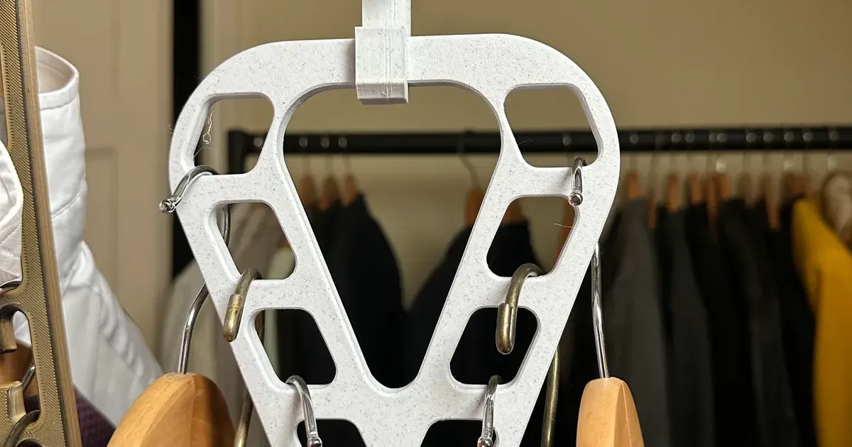 Triangle Multi Hanger by Ben Dover | Download free STL model ...