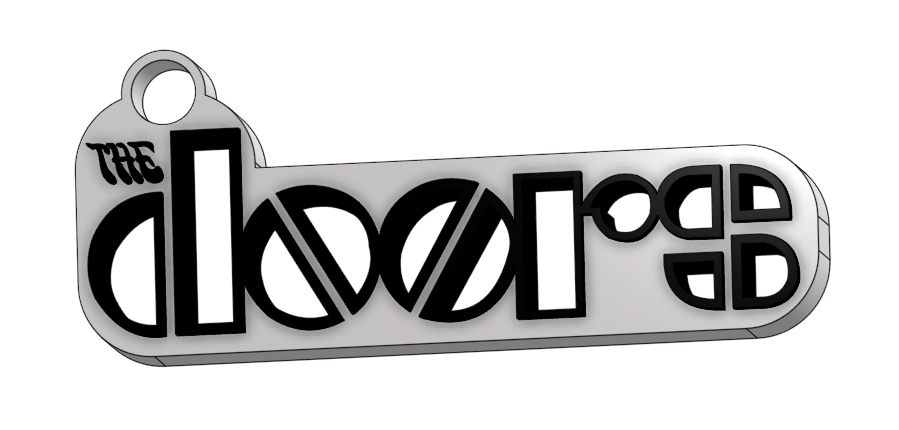 The Doors Keychain by LeoIND | Download free STL model | Printables.com