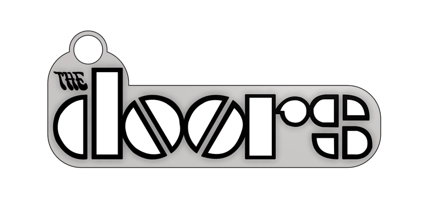 The Doors Keychain by LeoIND | Download free STL model | Printables.com