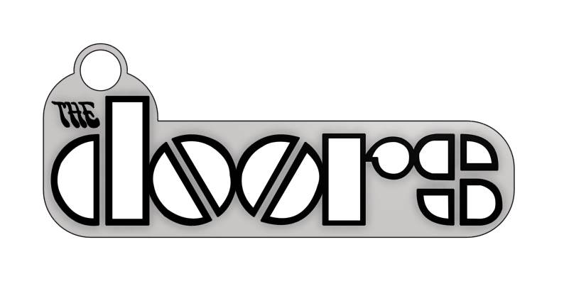 The Doors Keychain by LeoIND | Download free STL model | Printables.com