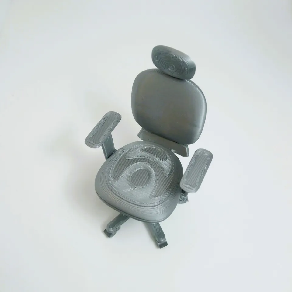 Miniature Office Chair by Lali3d | Download free STL model | Printables.com