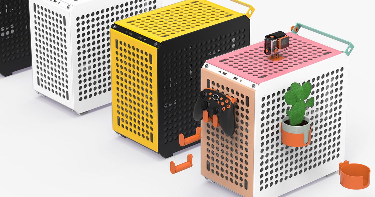 Qube 500 - Full PC Case STEP Model and Design Guide by Cooler Master ...