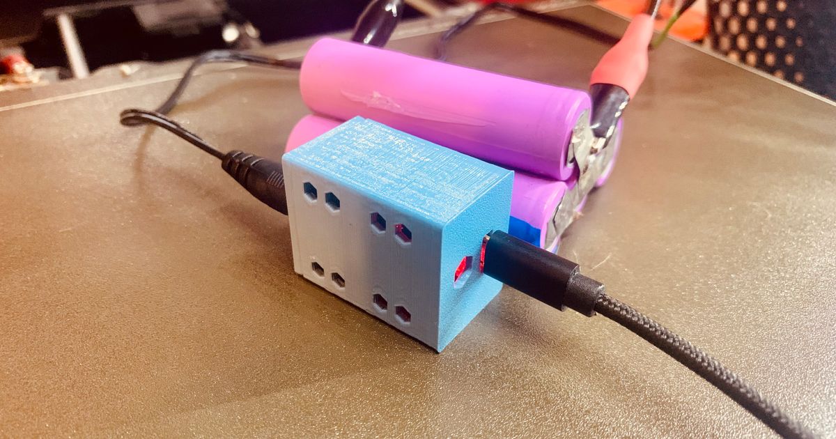 1S Li-ion charger - MicroUSB and Alligator Clips by Daniel Kasprowicz ...