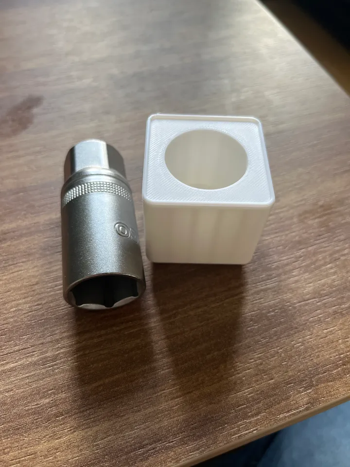 Gridfinity half inch Square Drive Spark Plug Socket by rahlff ...