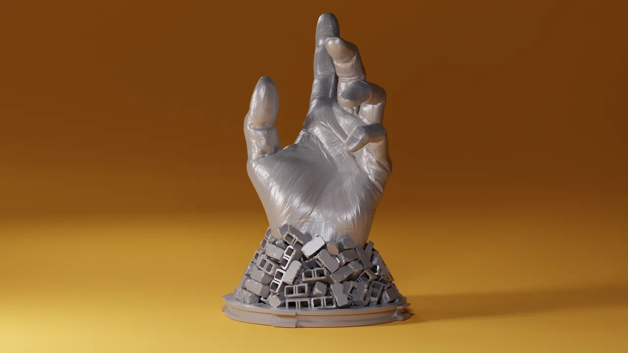 Hand Among Rubble | Inspired by the Moroccan earthquake by VARZY ...