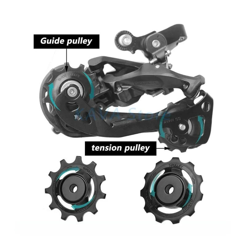 Shimano Deore / SLX tension and guide pulley by Tol | Download free STL ...