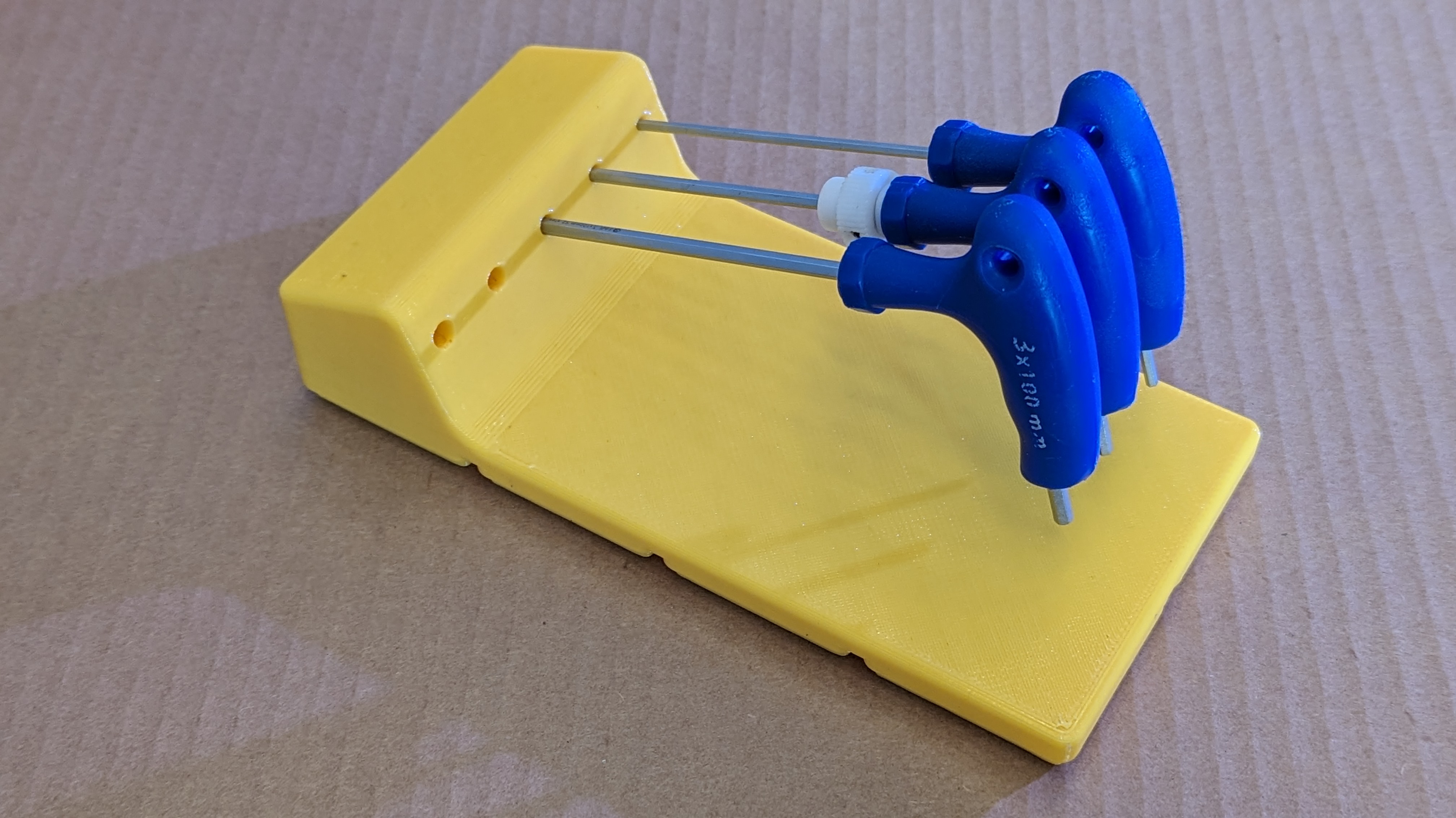 Gridfinity Allen Key with Grip Holder / Inbusschlüsselhalter by MadestCat | Download free STL ...