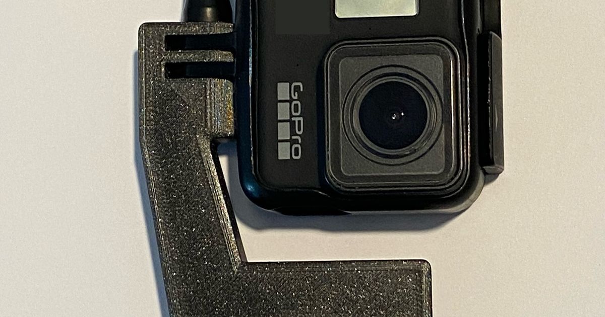 GoPro Vertical Mount por Mike | Descargar modelo STL gratuito ...