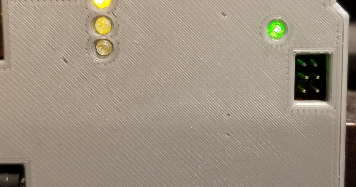 LED Diffuser for Arduino Uno Snug Case by AKA | Download free STL model ...