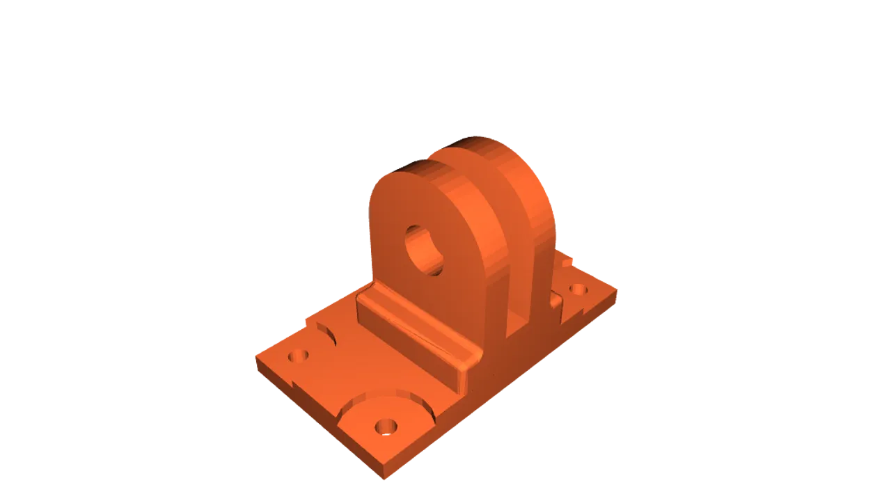 Raspberry Pi IR Camera "GoPro Style" Mount by BitScout | Download free ...