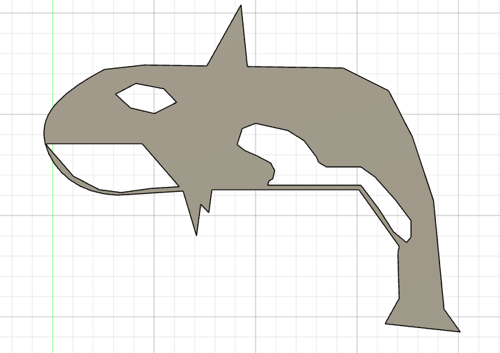 2D orca by Ben Otto | Download free STL model | Printables.com