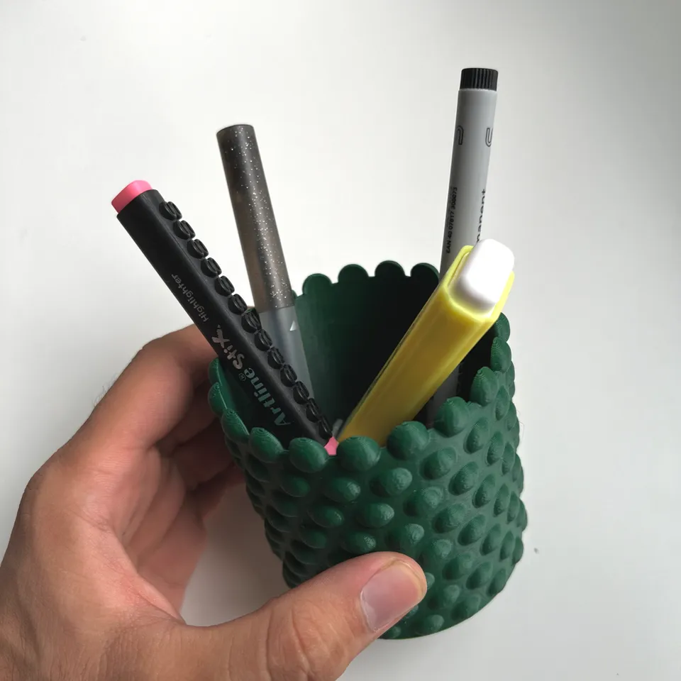 Bubble Pencil Holder by The3dee | Download free STL model | Printables.com