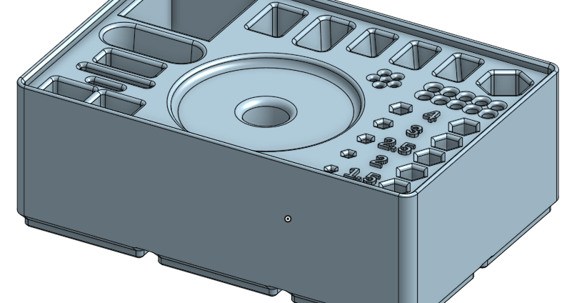 Scambler's 3D Printer Tools Caddy for Gridfinity by Scambler3D ...