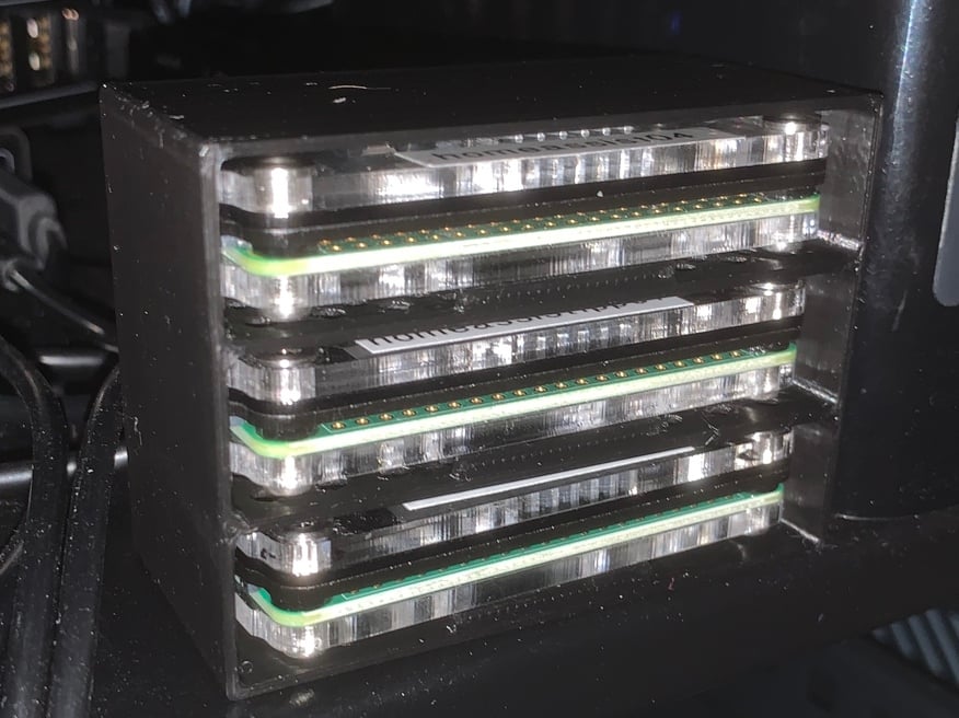 Pi Zero Shelf by webguyatwork | Download free STL model | Printables.com