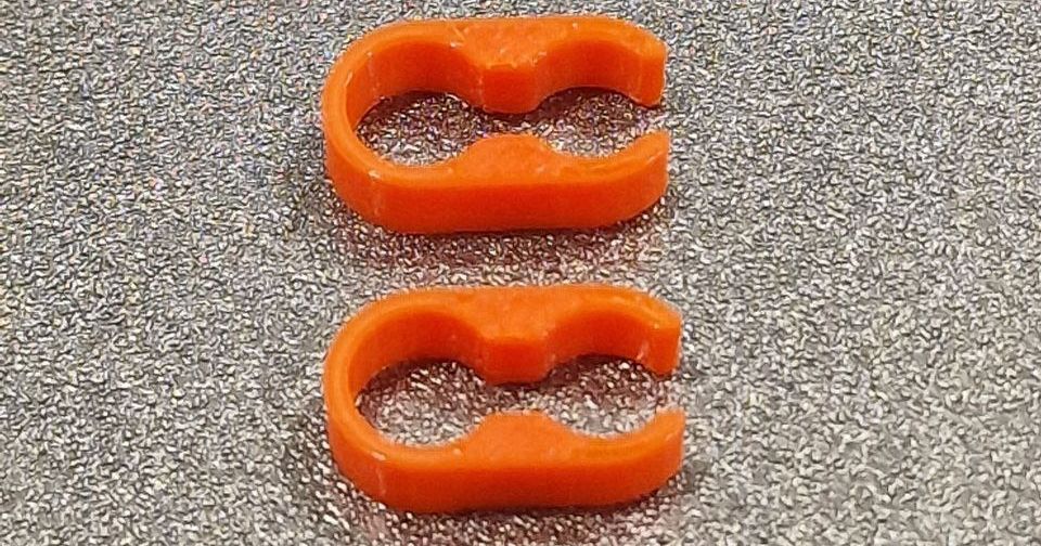 Ethernet Cable Clip (parametric) by Josuanbn | Download free STL model ...