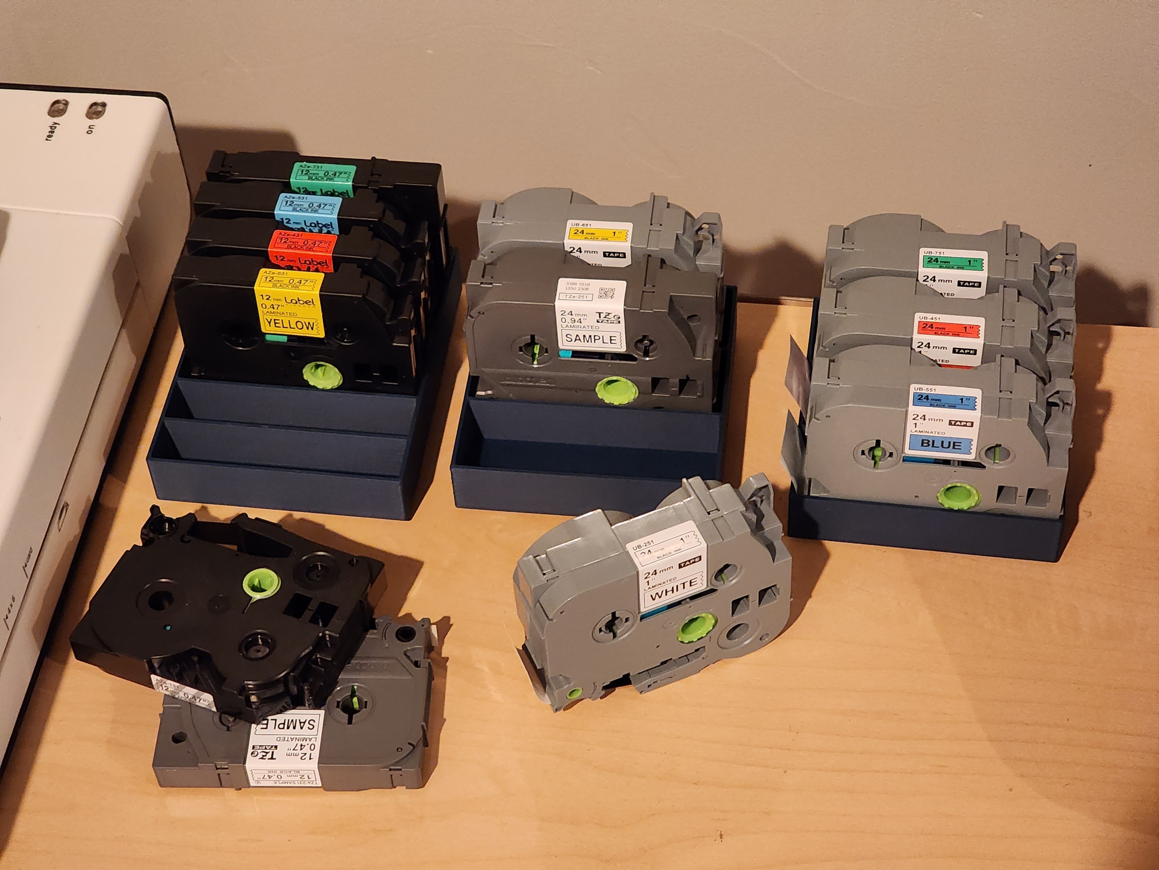 TZe Tape Cassette Trays for P-Touch Label Makers by jdireen | Download ...