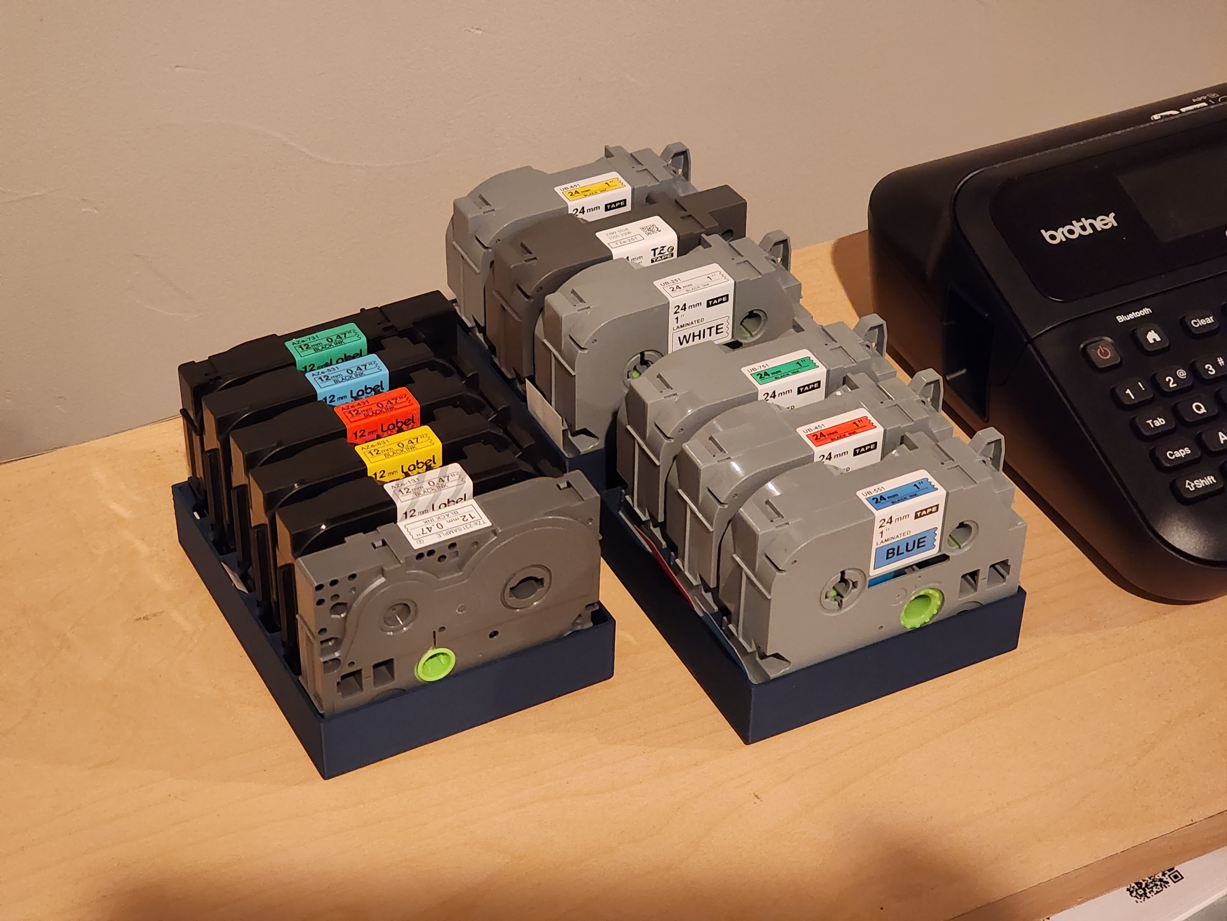 TZe Tape Cassette Trays for P-Touch Label Makers by jdireen | Download ...