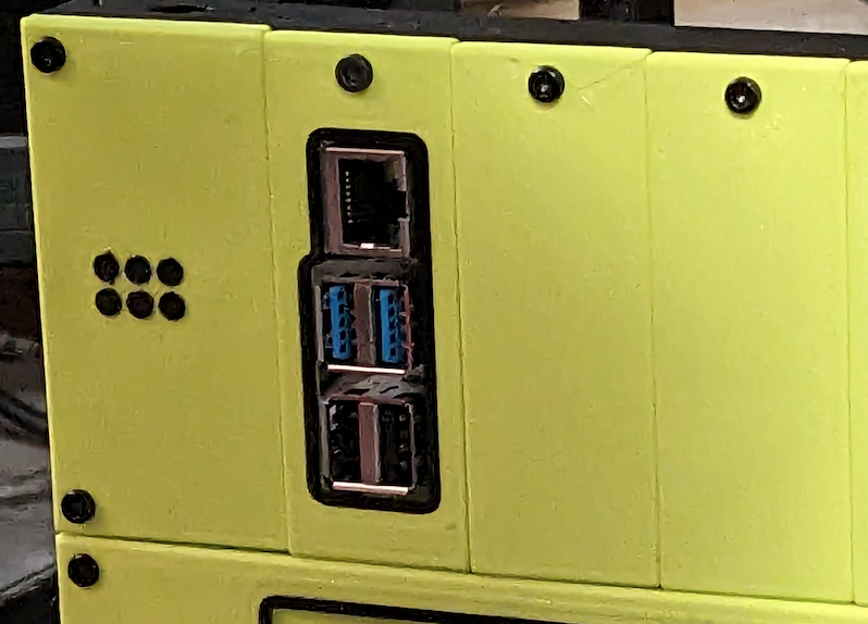 Pi 4B panel and brace by Steve's3DPrints | Download free STL model ...