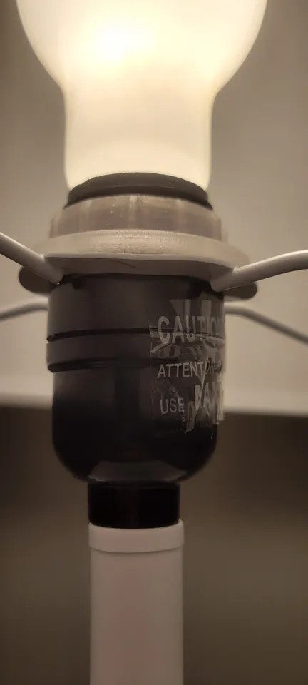 E26 Lampshade Collar by Jon LaRue | Download free STL model | Printables.com