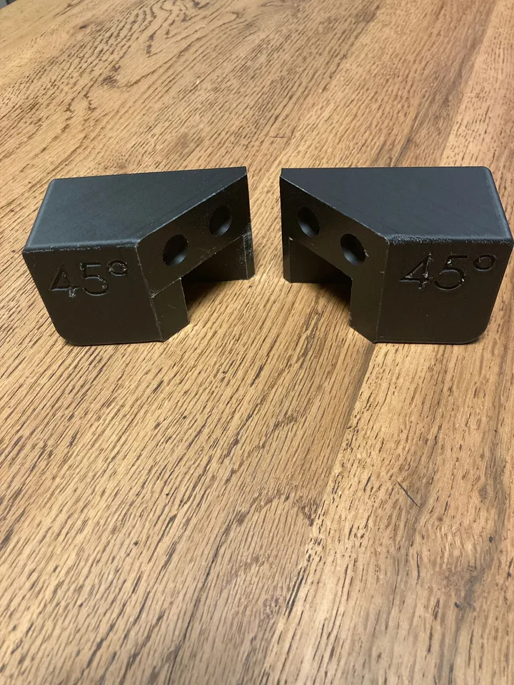 Saw jig 45° by Maker_Sem | Download free STL model | Printables.com