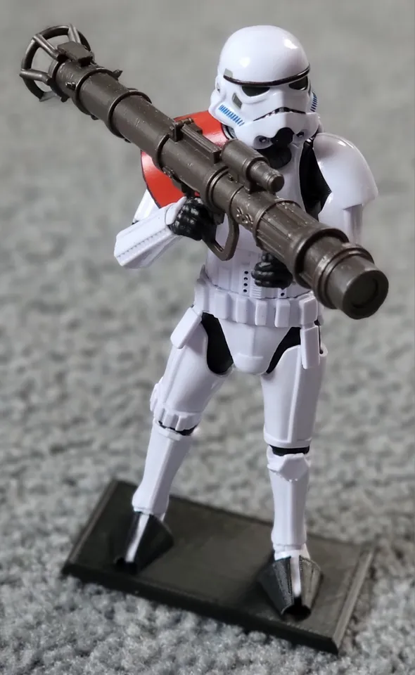 Star Wars Black Series figure stands by Hunter Rose Download free STL model Printables