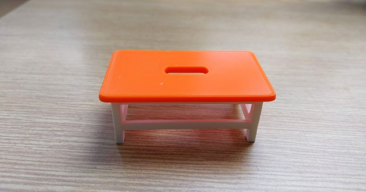 retro stool by MormoDeVermis | Download free STL model | Printables.com