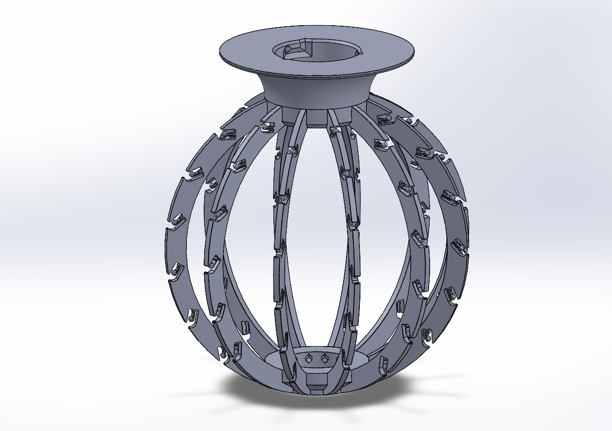 Trifolium Lamp by RNLauritsen | Download free STL model | Printables.com