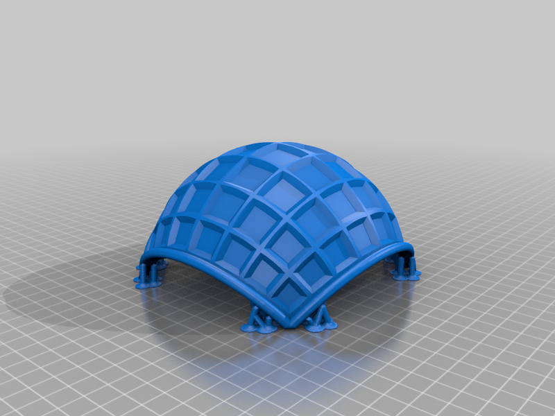 Spherical Chess Board (Metric) by jpbruce | Download free STL model ...