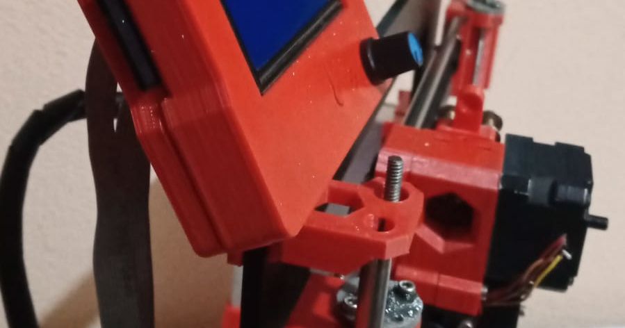 RepRapDiscount Full Graphic Prusa Top Mount by alromh87 | Download free ...