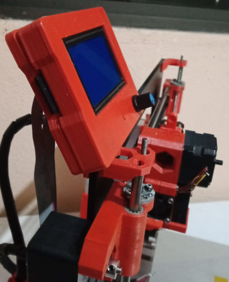 RepRapDiscount Full Graphic Prusa Top Mount by alromh87 | Download free ...