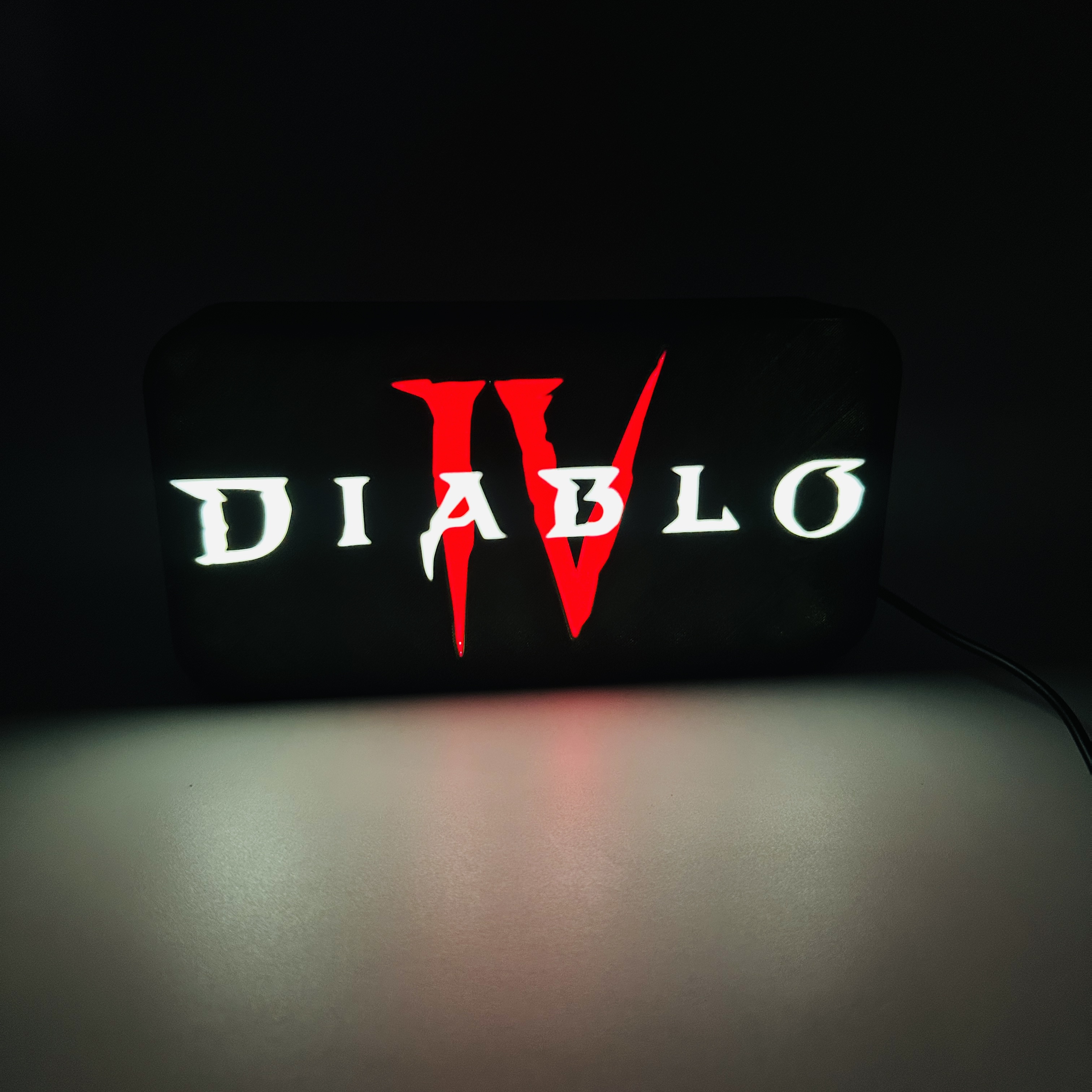 Diablo Logo Led by Smart3d By Gabriel Gomes | Download free STL model ...