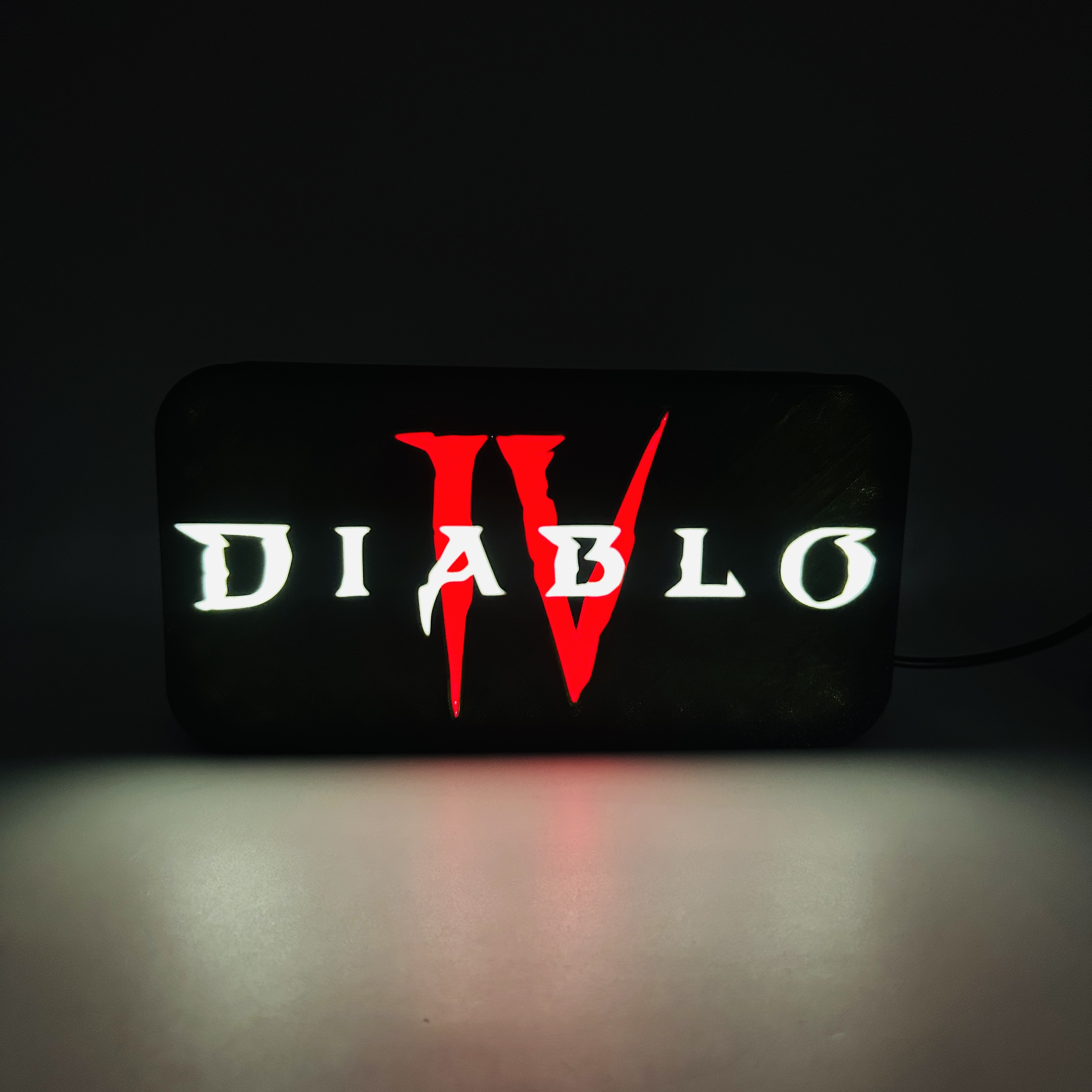 Diablo Logo Led by Smart3d By Gabriel Gomes | Download free STL model ...
