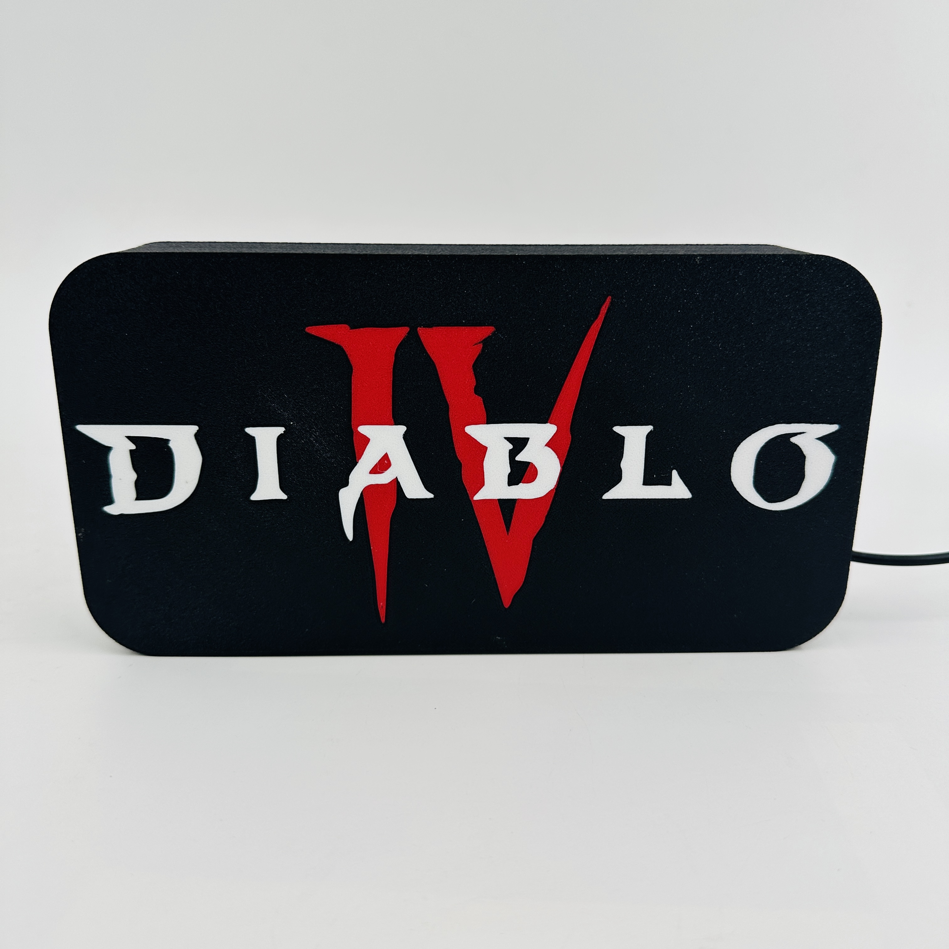 Diablo Logo Led by Smart3d By Gabriel Gomes | Download free STL model ...