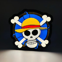 One Piece led lamp by Smart3d By Gabriel Gomes | Printables Store