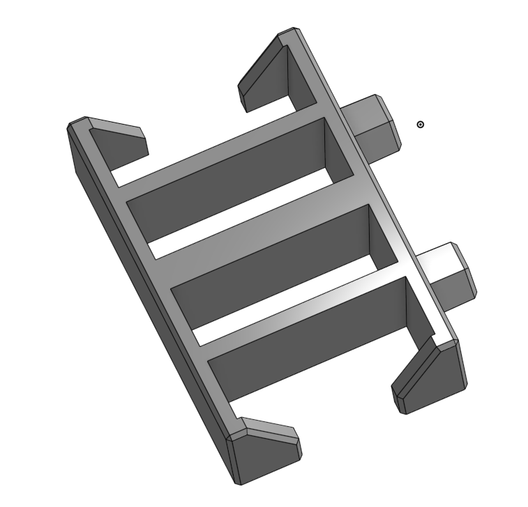 Pilers holders x4 HSW wall 2 Hex insert by Small Fry Creations | Download free STL model ...