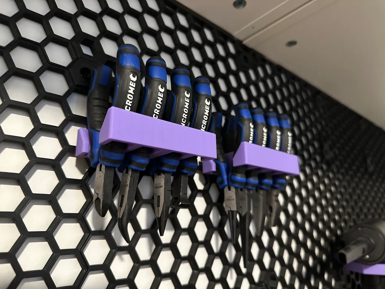 Pilers holders x4 HSW wall 2 Hex insert by Small Fry Creations ...