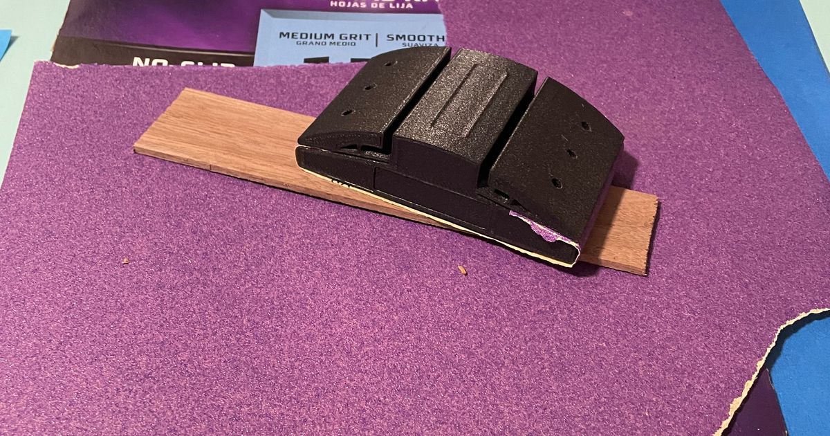 hand sanding block by B3dprint | Download free STL model | Printables.com
