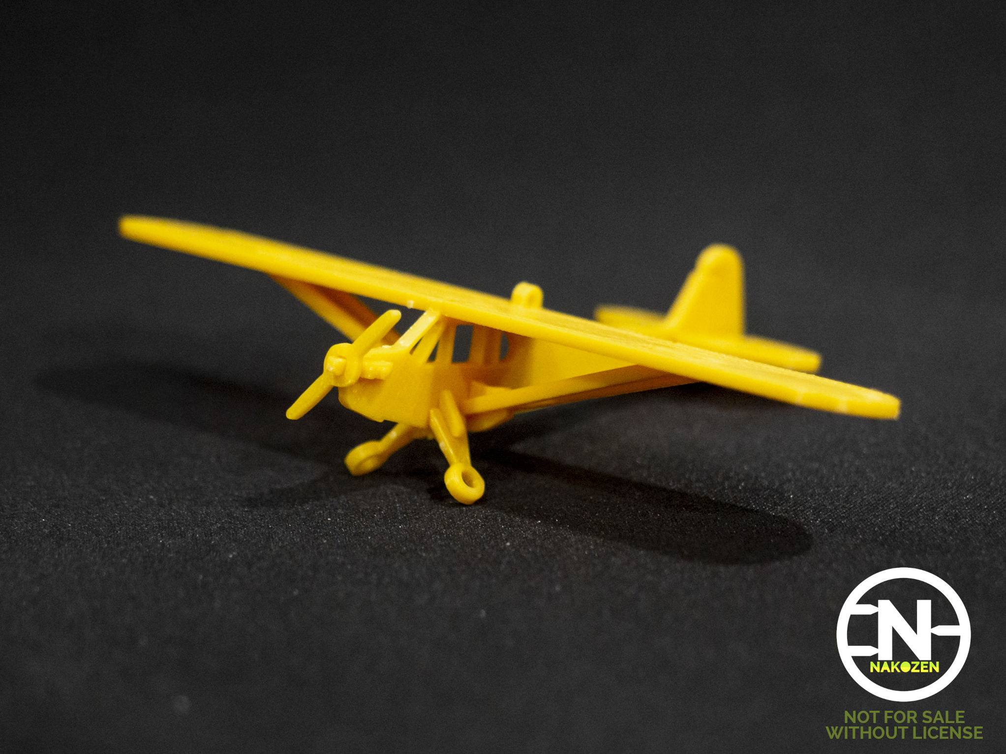 Piper J-3 Cub Kit Card by Nakozen | Printables Store