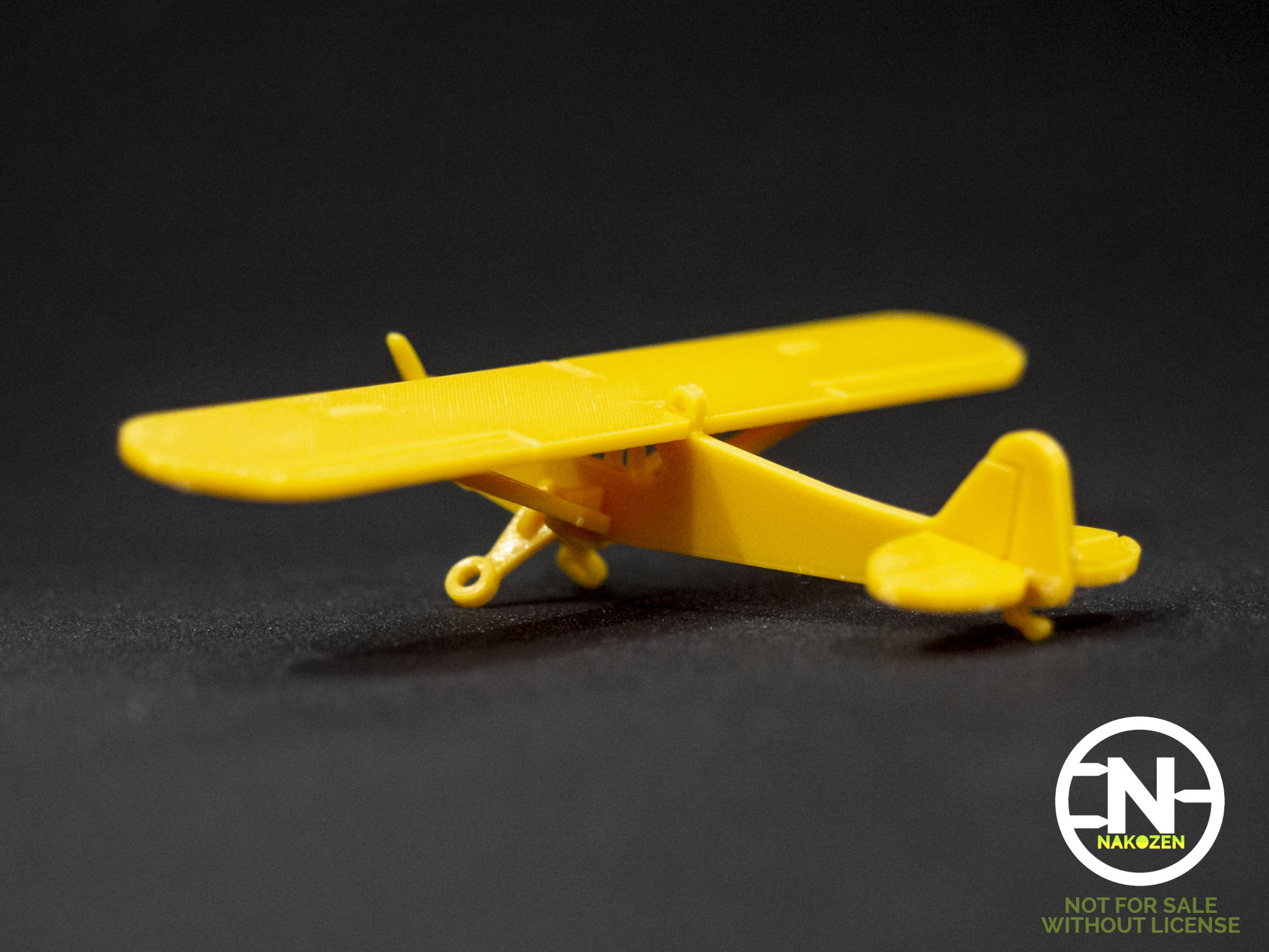 Piper J-3 Cub Kit Card by Nakozen | Printables Store