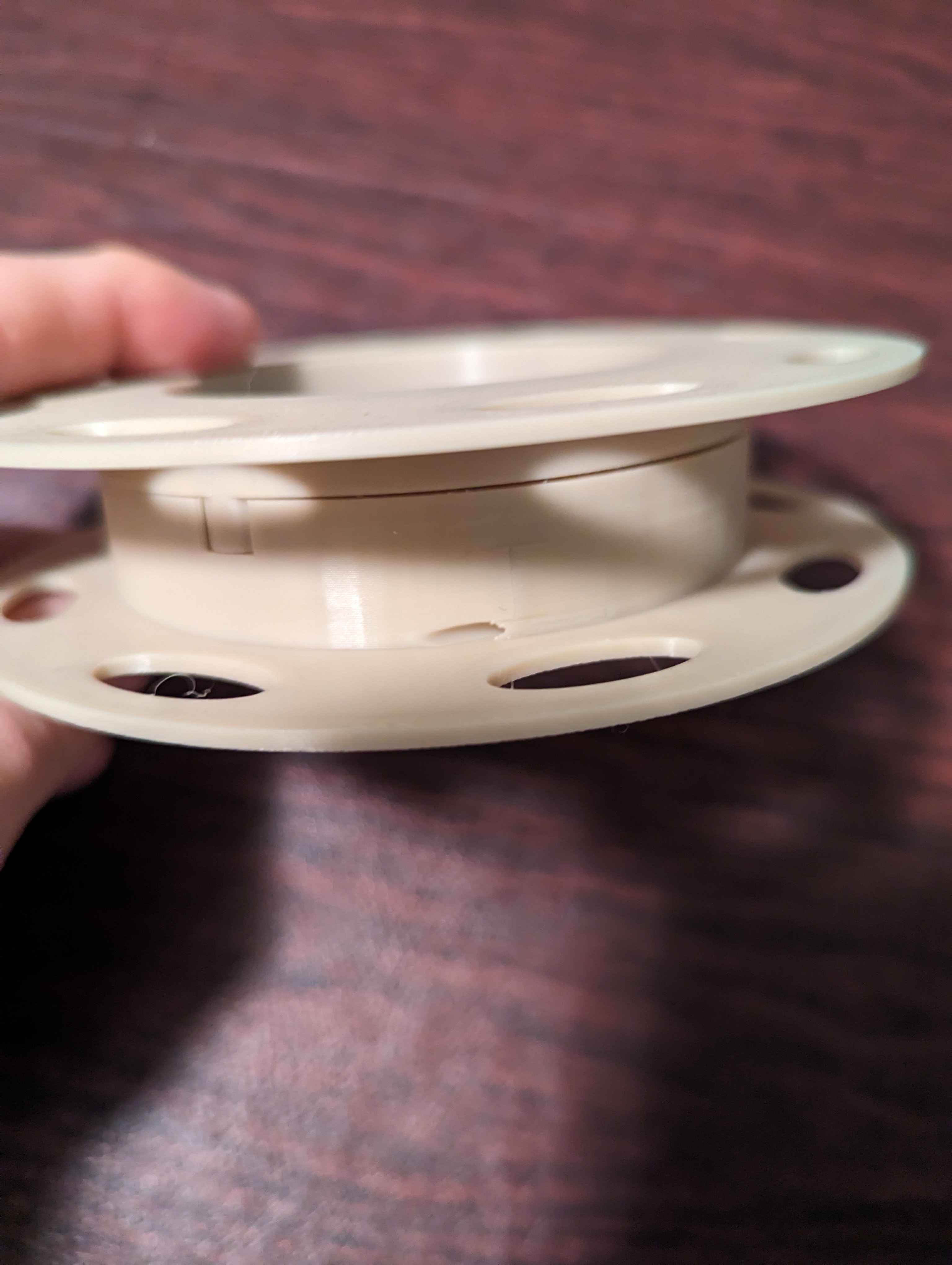 Sample Filament Spool (adjusted) by Brett Hampton | Download free STL ...