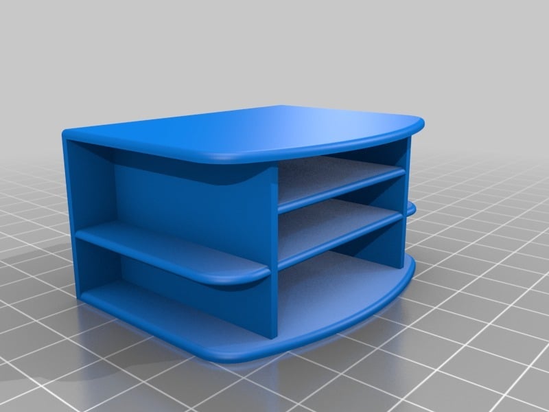 Doll House Television Stand by DLQFPV | Download free STL model ...